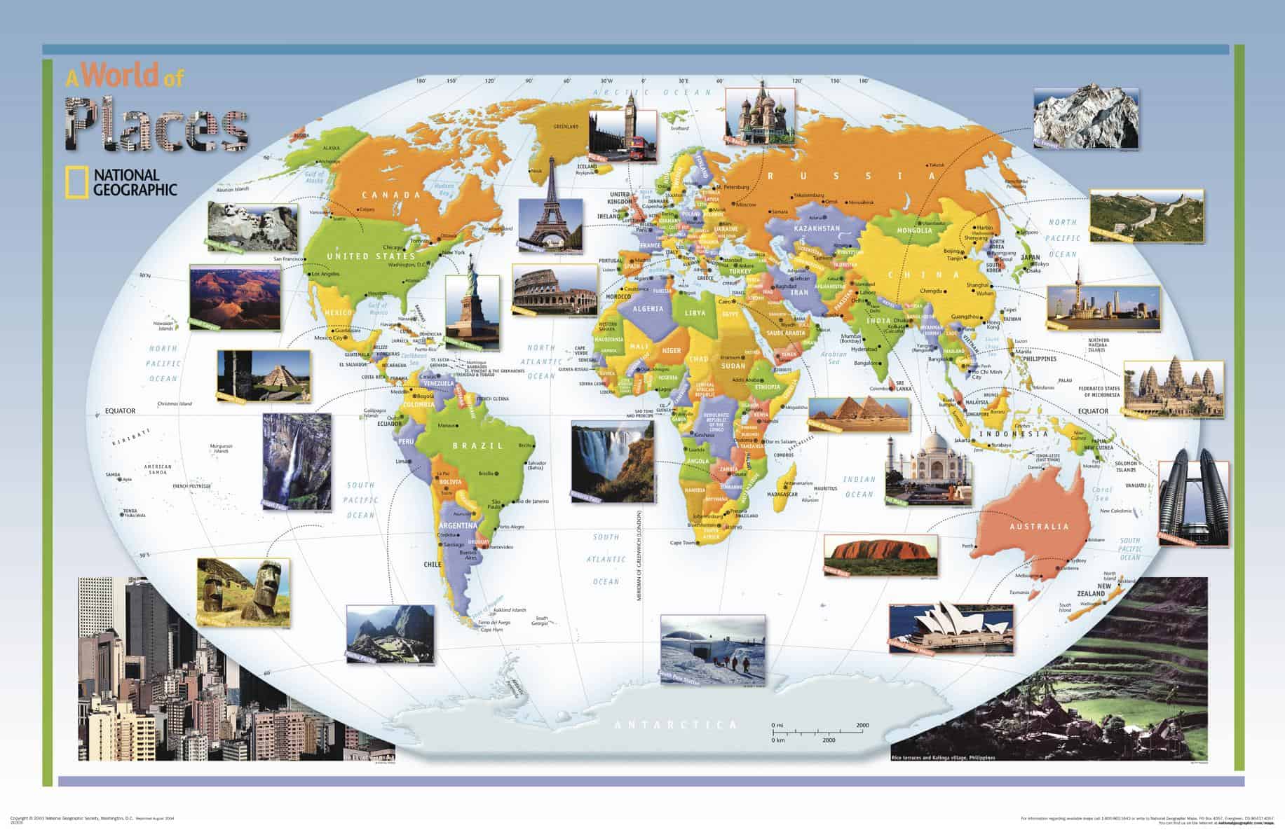 World of Places in 2004 - National Geographic